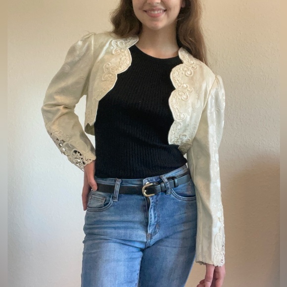 Jackets & Coats | Wavy Cropped Jacket | Poshmark